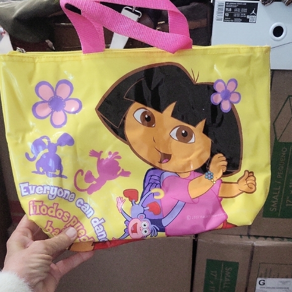Accessories | Dora The Explorer Yellow Tote Bag For Kids | Poshmark